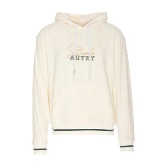 Autry Chenille Staple Hoodie - - Sweatshirts & Hoodies - Herren - Beige - 2XL