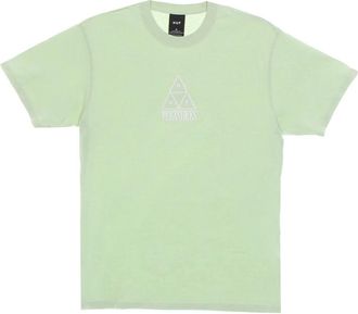 HUF Gr&uuml;nes Herren Rundhals T-Shirt - - Tops - Herren - Gr&uuml;n - S