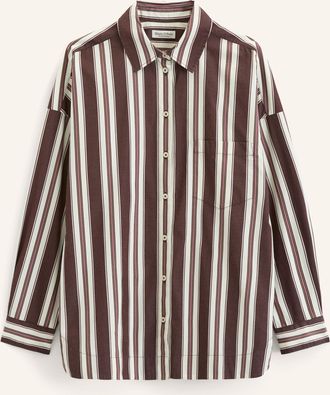 Marc O'Polo Marc Opolo Streifenbluse rot