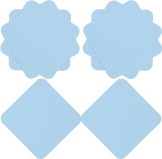 BESPORTBLE 8 St&uuml;ck Teiliges Silikon topfuntersetzer rutschfeste Hitzebest&auml;ndige K&uuml;chenmatte Faltbar f&uuml;r Herd Wok und Hei&szlig;e T&ouml;pfe Schonender Schutz f&uuml;r Arbeitspla