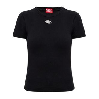 Diesel Femme, Tops, Noir, Taille: 44 FR T-Ele-Long-Od Top