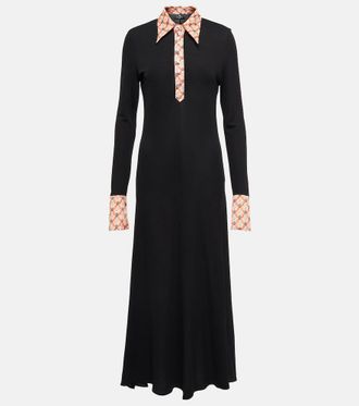 Etro Robe midi en cr&ecirc;pe