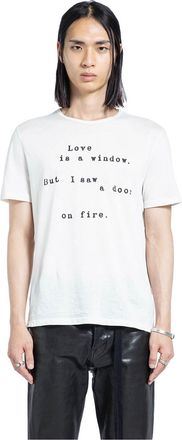 Ann Demeulemeester Baptist Love is a Window Standard T-Shirt