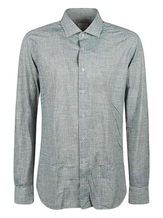 Xacus chemise à fermeture dissimulée - Gris