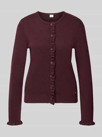 Brax Slim Fit Strickjacke aus Schurwoll-Kaschmir-Mix Modell ANN