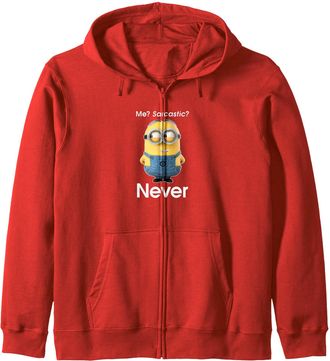MINIONS Despicable Me Minions Dave Me? Sarcastic? Never Kapuzenjacke