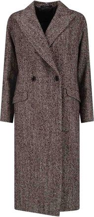 Tagliatore Manteau Au Genou - Marron
