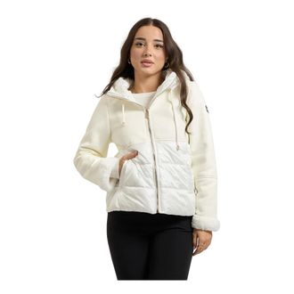 Yes-Zee YES Zee, Femme, Vestes, Beige, Taille: 36 FR Winter Jacket