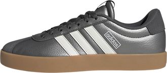 adidas Damen VL Court 3.0 Shoes, Iron met./core White/Grey Five, 39 1/3 EU