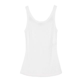 Elisabetta Franchi Geripptes Tanktop - - Tops - Damen - Wei&szlig; - XS