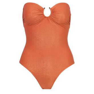 Beliza Femme, Maillots de bain, Orange, Taille: 40 FR Maillot de bain bustier Shaara