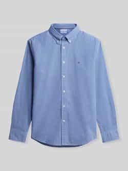 Tommy Hilfiger Regular Fit Freizeithemd mit Logo-Stitching