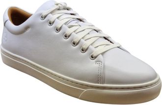 Timberland Homme, Chaussures, Blanc, Taille: 41 1/2 EU Bamba Leather Baskets