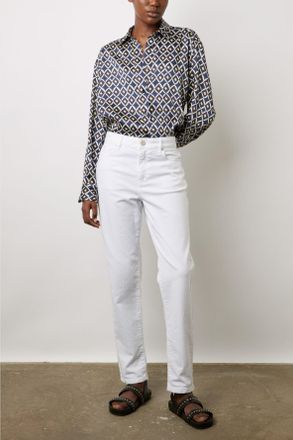 Gerard Darel Jean slim blanc - CHLOE - Blanc