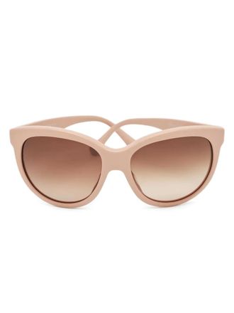 Dolce & Gabbana lunettes de soleil roses &agrave; monture papillon