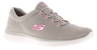 Skechers Summits Damen Sneakers grau/hellpink