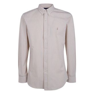 Polo Ralph Lauren Lang&auml;rmliges Sportstreifen-Shirt - - Shirts - Herren - Mehrfarbig - 2XL
