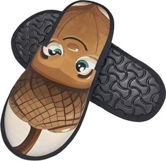 Generic Pantoufles Unisexes Gland De Dessin Animé Maison Chaussures Confort Automne Hiver Pantoufles Pour Invités, Pour Femmes, Intérieur Extérieur, Mariage, 