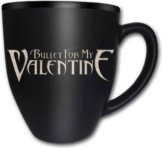 Bullet For My Valentine Logo Matt BFMV Tasse, Schwarz, 13 x 12 cm
