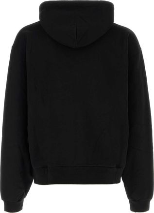 Balenciaga Black Exterior: Cotton T-Shirt Sweater
