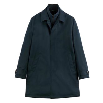 Fay Morning Db Front - - Coats - Herren - Blau - M