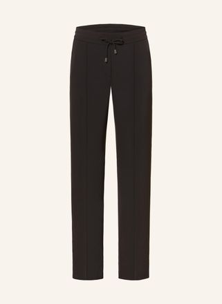 Comma Comma Hose Im Jogging-Stil schwarz