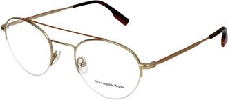 Ermenegildo Zegna Homme, Accessoires, Jaune, Taille: ONE Size Ez5131-32 Eyeglasses