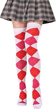 Generic Chaussettes montantes en résille et au-dessus du genou - Tendance et sexy - Multi stock, H, Taille unique