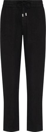 Vilebrequin Homme, Pantalons, Noir, Taille: 2XL Parc Linen Pants