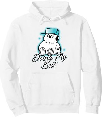 Peanuts Erdn&uuml;sse - Olaf - Ich gebe Mein Bestes Pullover Hoodie