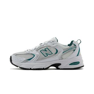 New Balance Retro Wei&szlig;e Gr&uuml;ne Laufschuhe - - Sport - Herren - Mehrfarbig - 37 EU