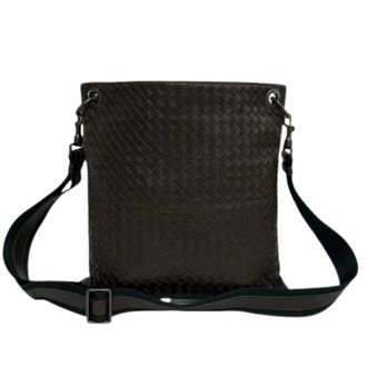 Bottega Veneta Pre-owned Cuir sacs-ports-paule - Femme - Pre-owned - Brun - Taille: ONE Size