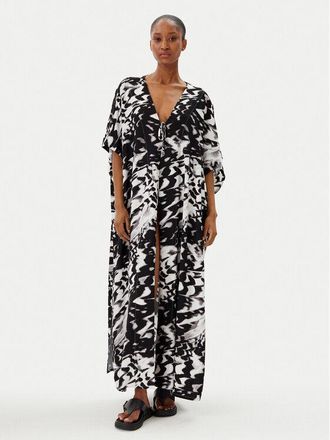 Calvin Klein Swimwear Kimono KW0KW02822 Schwarz Relaxed Fit