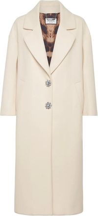 Philipp Plein Damen, M&auml;ntel, Wei&szlig;, XLGr&ouml;&szlig;e