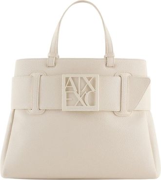 A|X Armani Exchange Femme, Sacs, Blanc, Taille: ONE Size borse Poliuretano