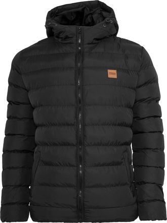 Urban Classics Herren Daunenjacke Jacke Basic Bubble Jacket TB863, Gr. Small, Schwarz (Black 293)