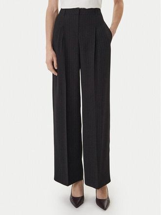 HUGO BOSS Stoffhose Tiana4 50554101 Schwarz Relaxed Fit
