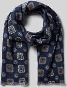 Altea Doubleface-Schal im Allover-Look