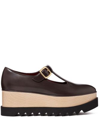Stella McCartney mocassins Elyse - Marron