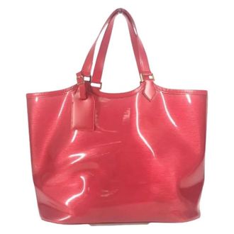 Louis Vuitton Sac Cabas Vintage Pr&eacute;-poss&eacute;d&eacute; - Femme - Pre-owned - Rouge - Taille: ONE Size
