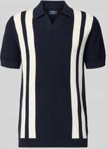 Mc Neal Regular Fit Poloshirt in Strick-Optik