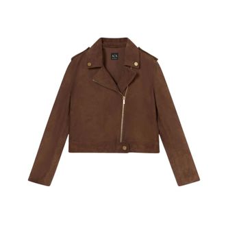 A|X Armani Exchange Damen, Jacken, Braun, SGr&ouml;&szlig;e