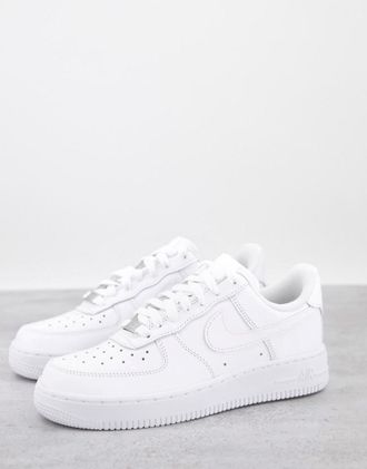Nike Air Force 1 07 - Baskets - Triple blanc