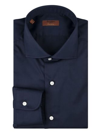 Barba Langärmeliges Hemd - Blau