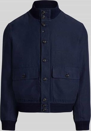 Polo Ralph Lauren Regular Fit Blouson aus reinem Leinen mit aufgesetzten Taschen