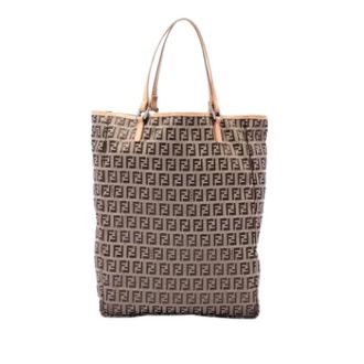 Fendi Sac cabas en toile Pre-owned - Femme - Pre-owned - Brun - Taille: ONE Size