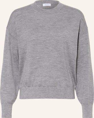 Darling Harbour Darling Harbour Pullover Aus Merinowolle grau