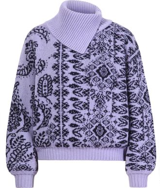 Ivko Rollkragenpullover, Ornamentmuster
