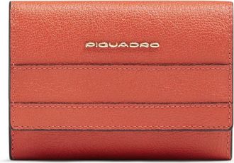 Piquadro Femme, Accessoires, Orange, Taille: ONE Size Portefeuille Trifold, Petit