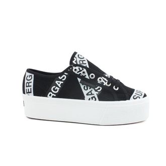 Superga Platform Sneaker - - Shoes - Damen - Schwarzk - 40 EU